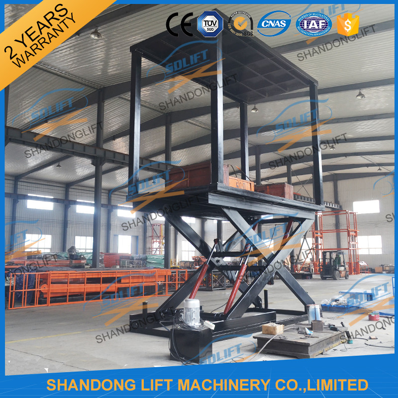 Auto-Parksystem-Haus 5T 3.7M Scissor tragbares doppelstöckiges Auto ...